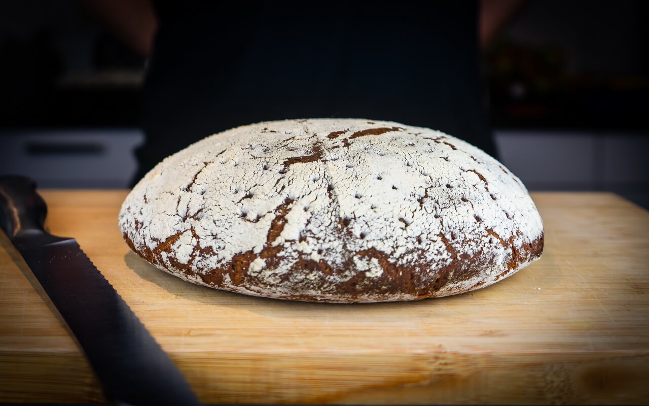 Mild Brown Bread - Nußdorfer Landbrot After Lutz Geißler | Delight Baking