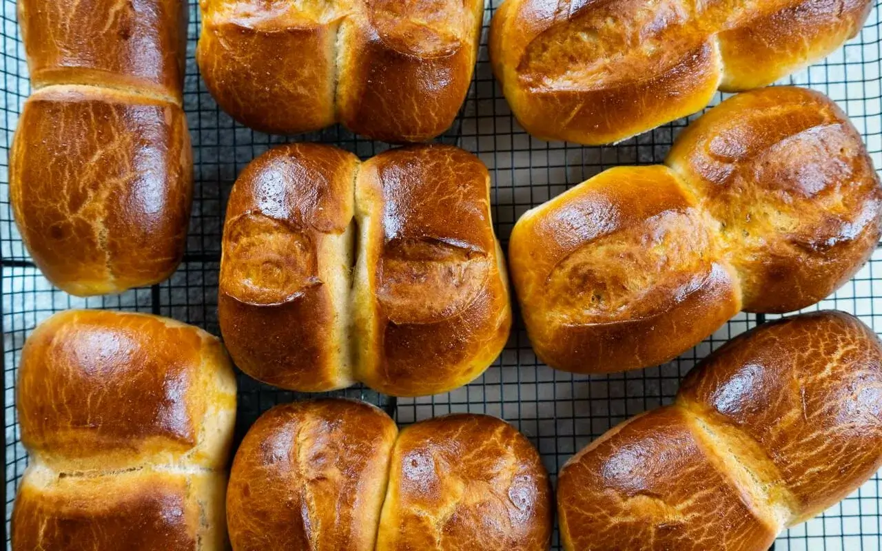 Twin Milk Bread Rolls | Delight Baking