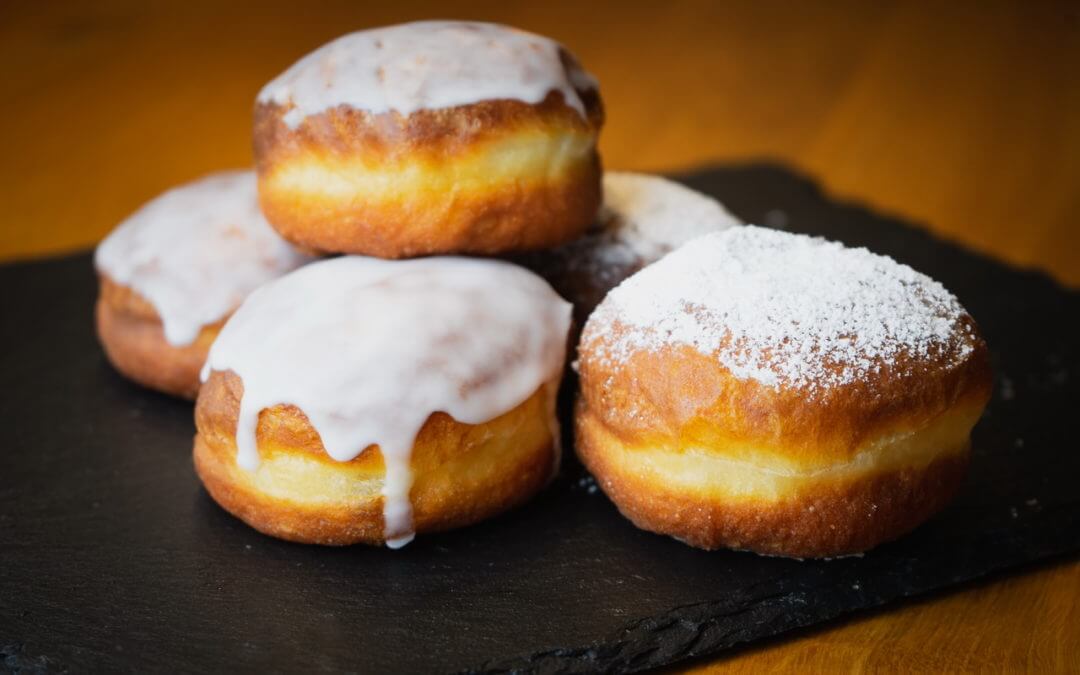 New Year's Eve Doughnuts | Delight Baking