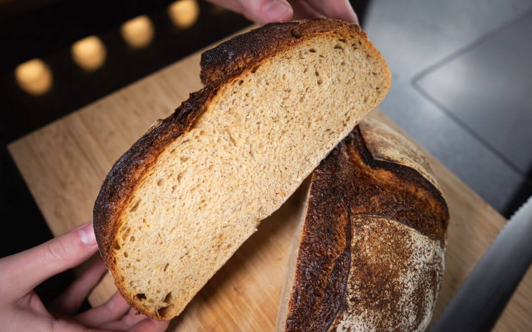 Popcorn Sourdough Bread | Delight Baking