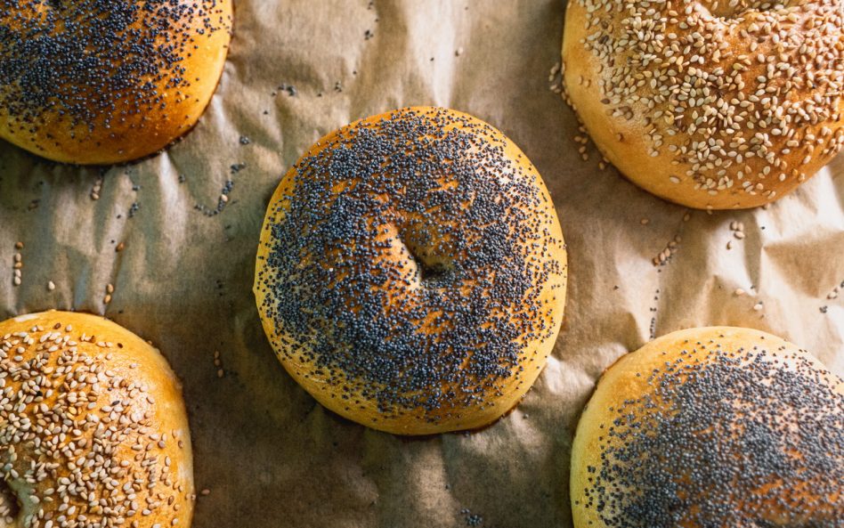Huge Bread Rolls With Sesame And Poppy Seeds | Delight Baking