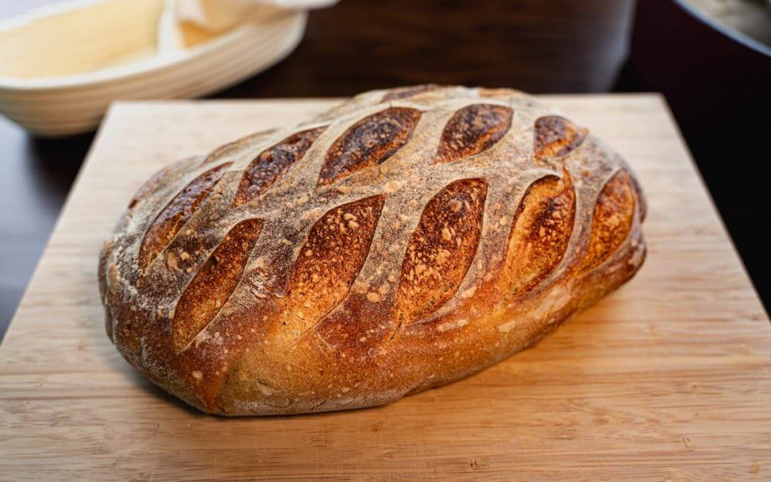 White Spelt Flour Sourdough Bread | Delight Baking