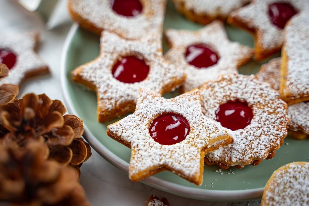 Traditional Linzer Cookies | Delight Baking