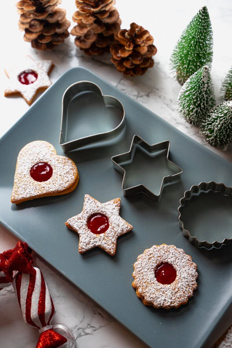 Traditional Linzer Cookies | Delight Baking