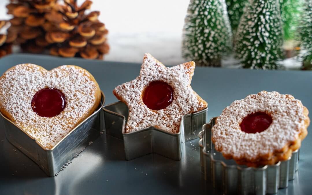 Traditional Linzer Cookies | Delight Baking