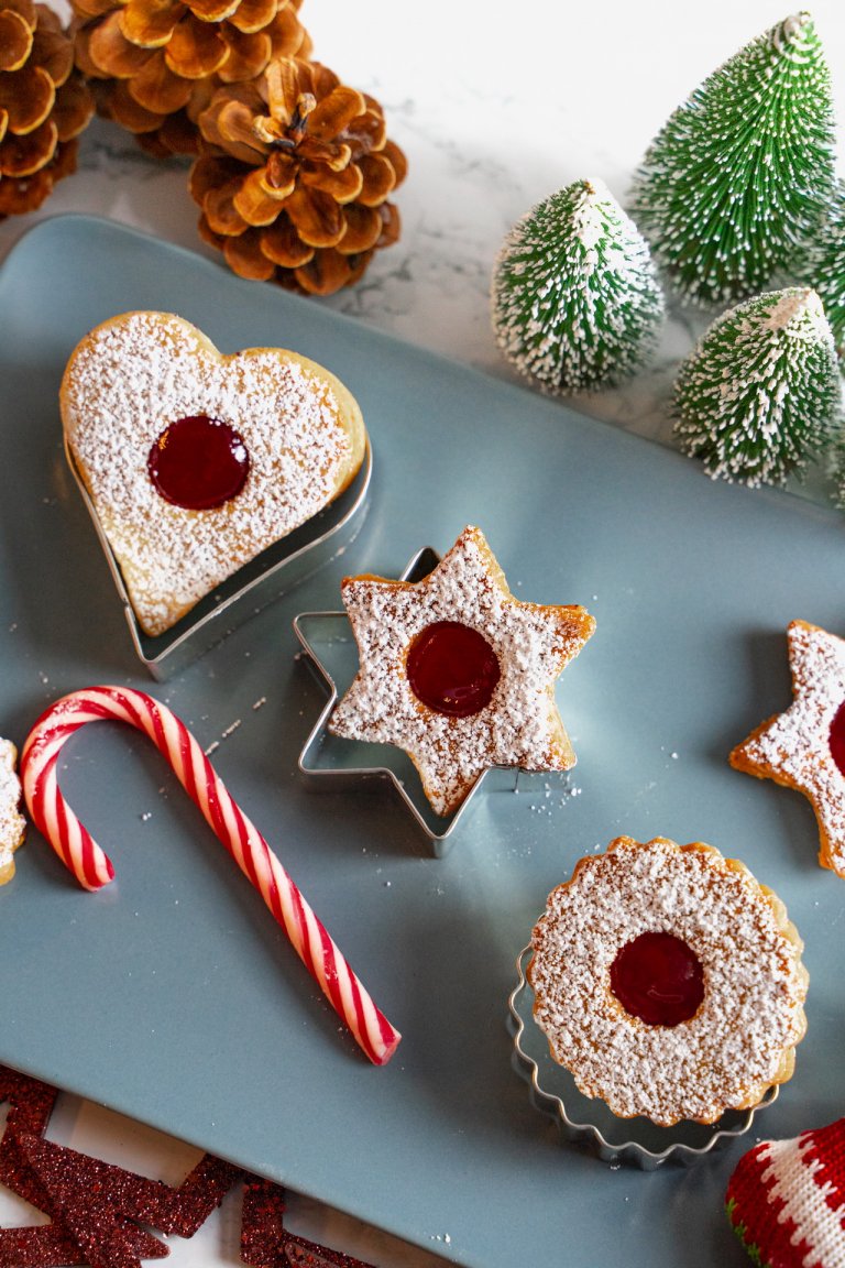 Traditional Linzer Cookies | Delight Baking